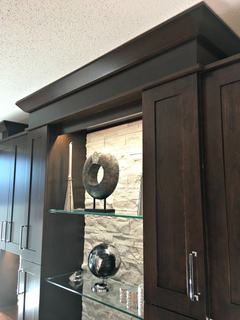 Cherry Shaker Espresso Den — Shelley Scales Design Associates